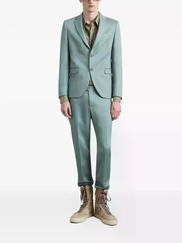 Antonio Marras Single-breasted Notched-lapels Blazer - Blue