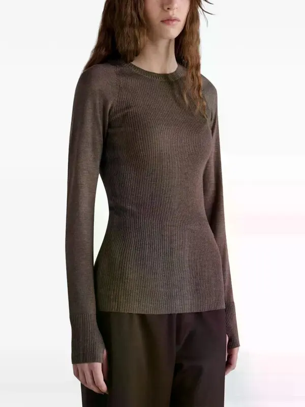Antonio Marras Cashmere Long-sleeve Tshirt - Brown
