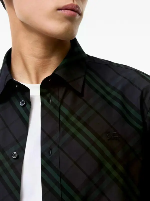 Burberry Classic Fit Check Cotton Shirt