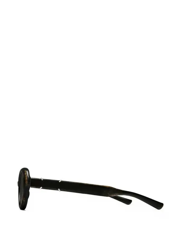 MAISON MARGIELA X Gentle Monster Mm317 Leather Lbk2 Sunglasses