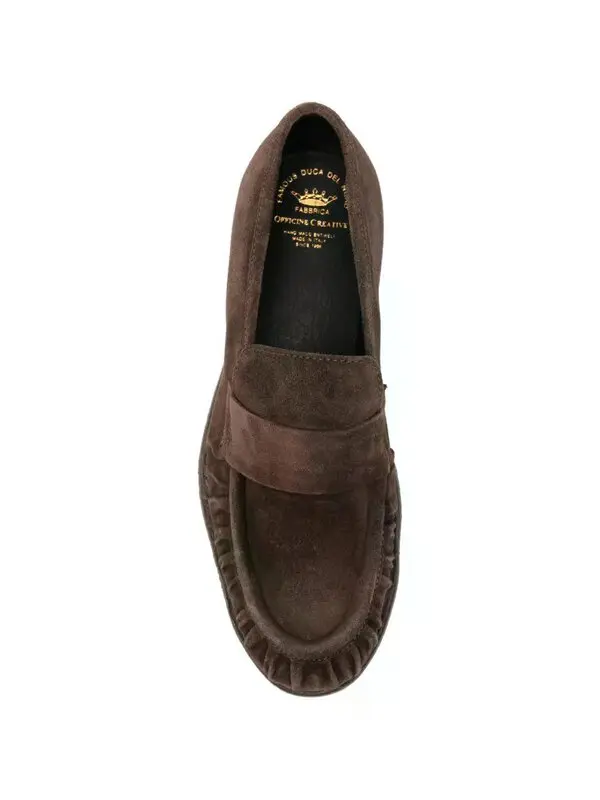Officine Creative Solitude Suede Loafers