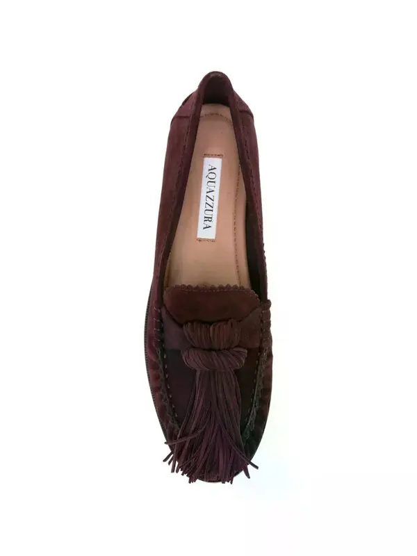 AQUAZZURA Freddie Tassel Loafers