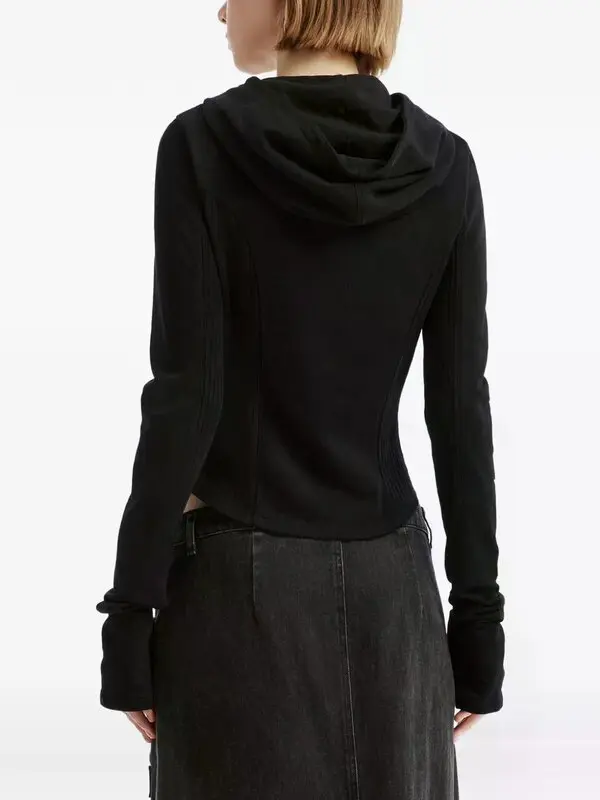 MUSIUM DIV. Panelled Zip-up Hoodie