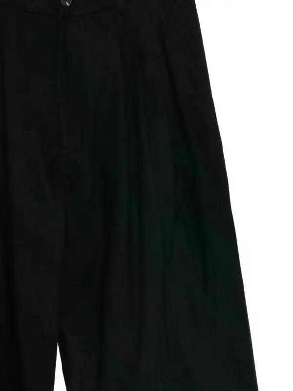 ZIGGY CHEN Pleated Wide-leg Trousers