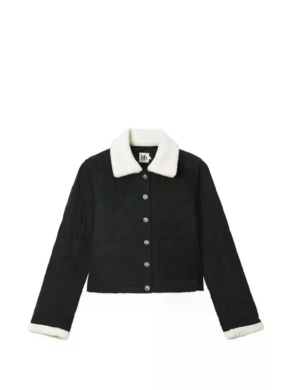 B+AB Quilted Borg-collar Jacket
