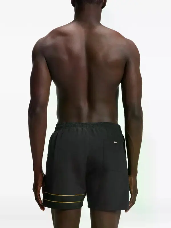 BOSS Swim Shorts With Foil-print Logo