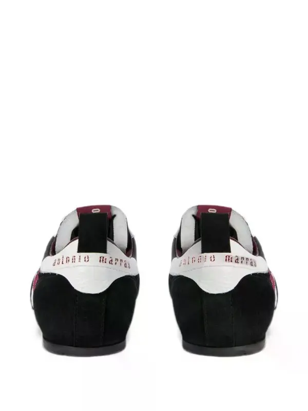 Antonio Marras Lollove Heart-embroidered Sneakers - Black