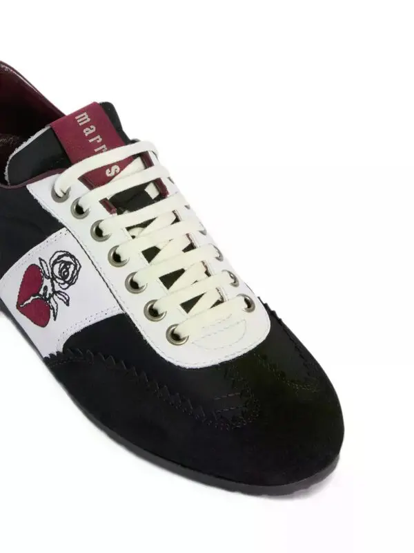 Antonio Marras Lollove Heart-embroidered Sneakers