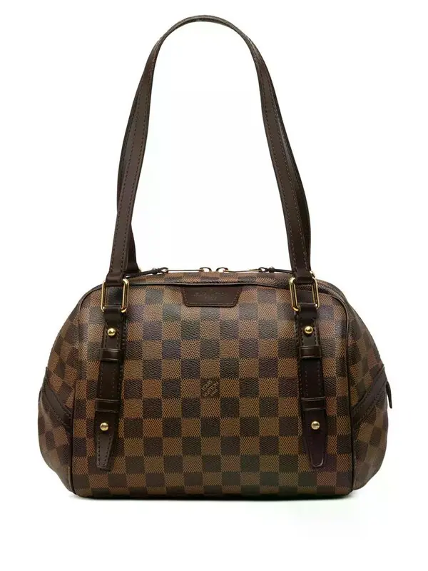 LOUIS VUITTON 2010 Damier Ebene Rivington Pm Shoulder Bag