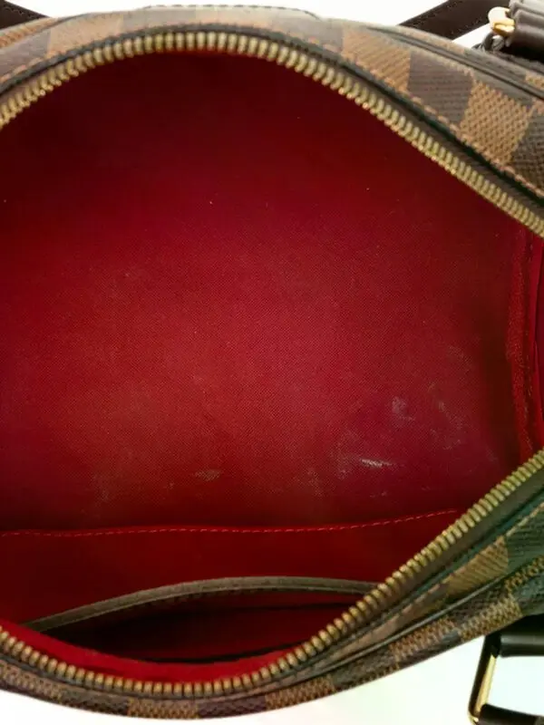 LOUIS VUITTON 2010 Damier Ebene Rivington Pm Shoulder Bag