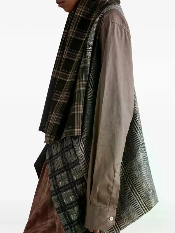 Antonio Marras Patchwork-asymmetric Gilet