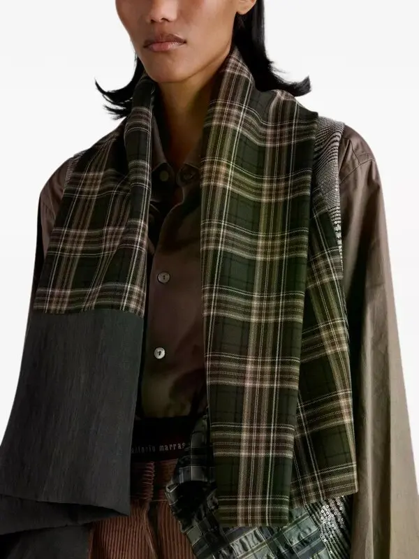 Antonio Marras Patchwork-asymmetric Gilet