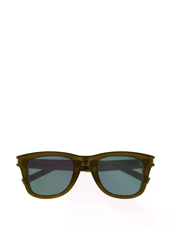 Saint Laurent Sl 51 Square-frame Sunglasses - Brown
