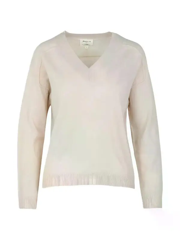 Maison123 Bary V-neck Cashmere Sweater - Neutrals