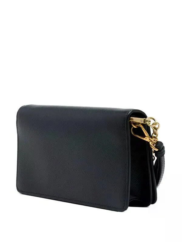 Prada 2010-2026 Saffiano Wallet On Chain Crossbody Bag