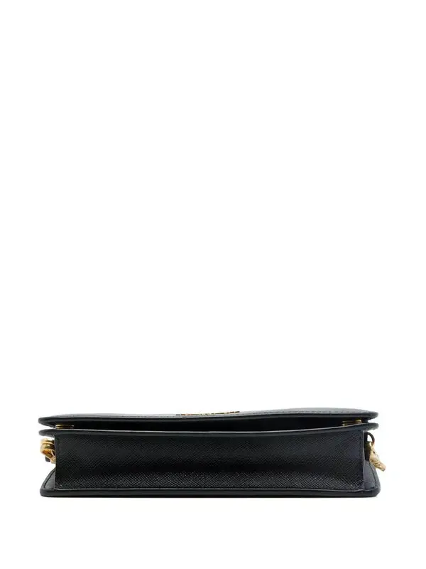 Prada 2010-2026 Saffiano Wallet On Chain Crossbody Bag
