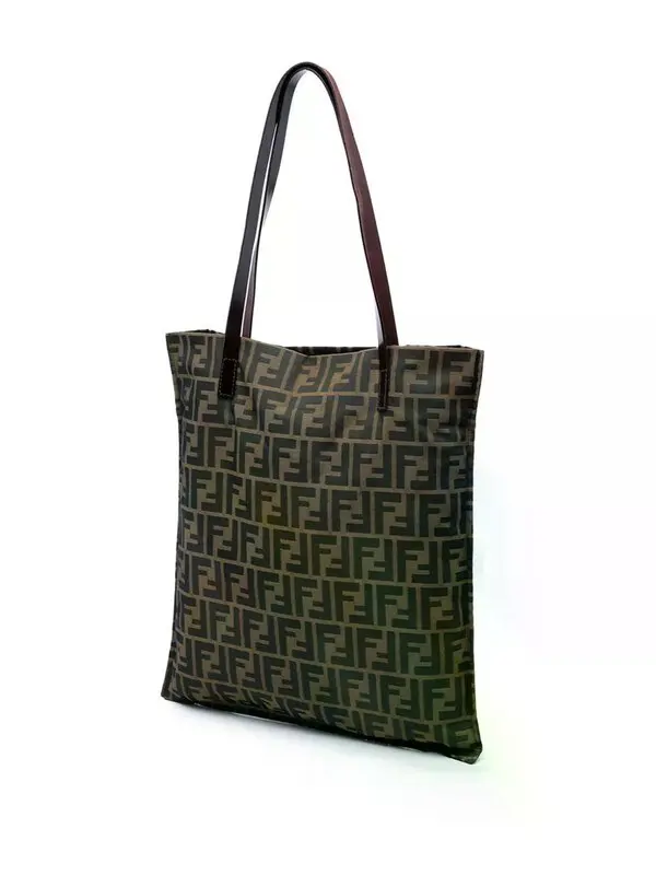 Fendi 20th Century Zucca Canvas Tote Bag