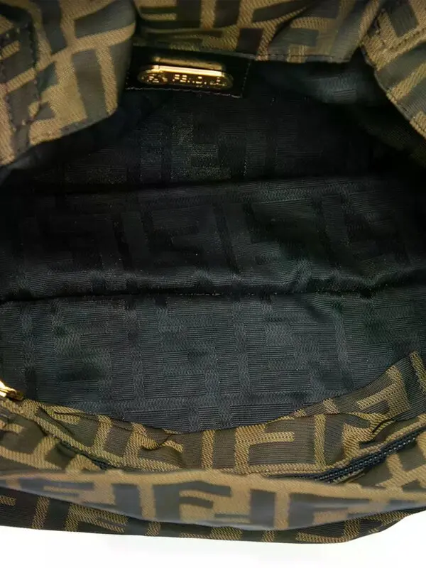 Fendi 20th Century Zucca Canvas Tote Bag