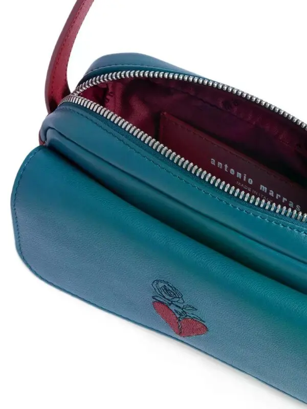 Antonio Marras Geppi Embroidered Leather Mini Bag