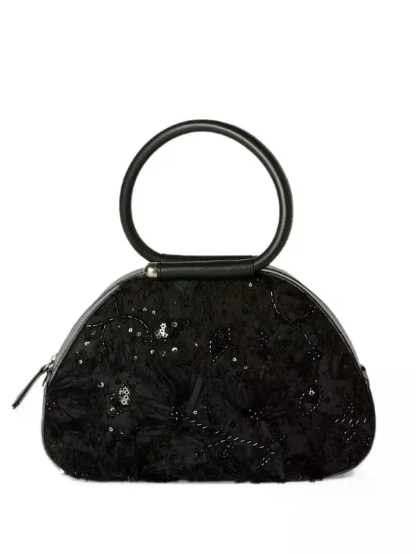 Antonio Marras Caragol Sequin-embroidered Leather Tote Bag