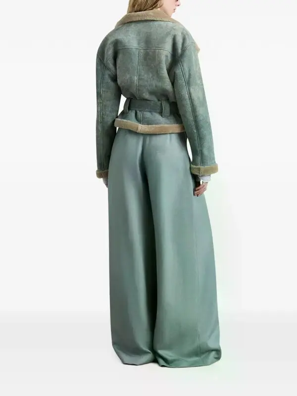 Antonio Marras Pleated High-waisted Palazzo Pants