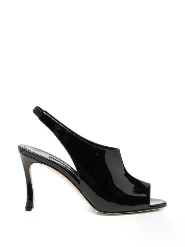 Manolo Blahnik Minufle Heeled Sandals