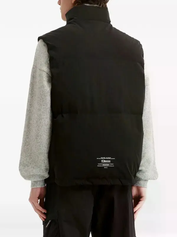 CHOCOOLATE Logo-detail Padded Gilet
