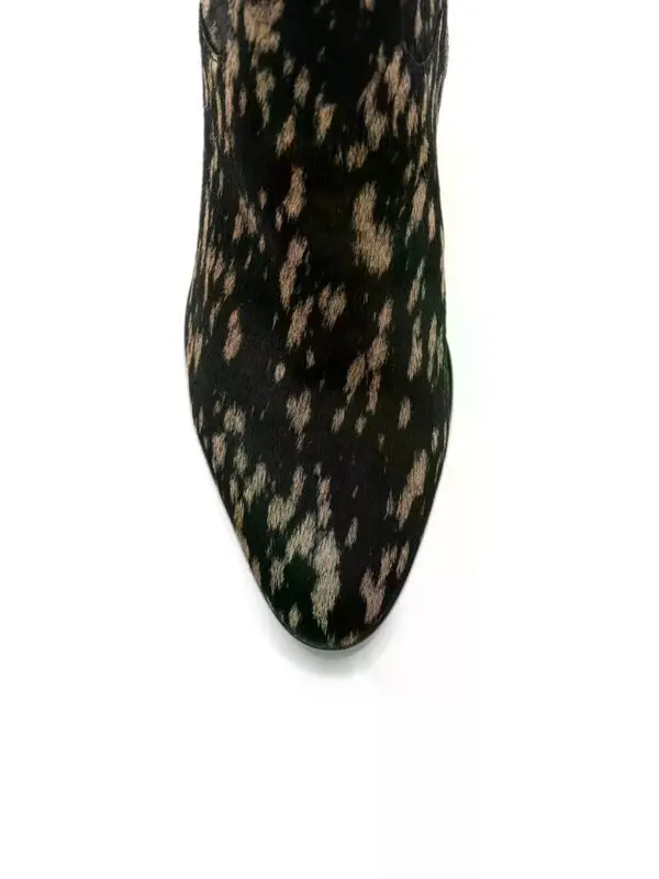 Ash Fame Leopard-print Ankle Boots