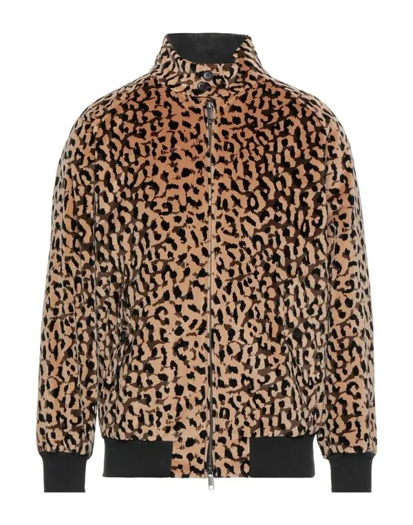 BARACUTA Jacket Camel Size Cotton