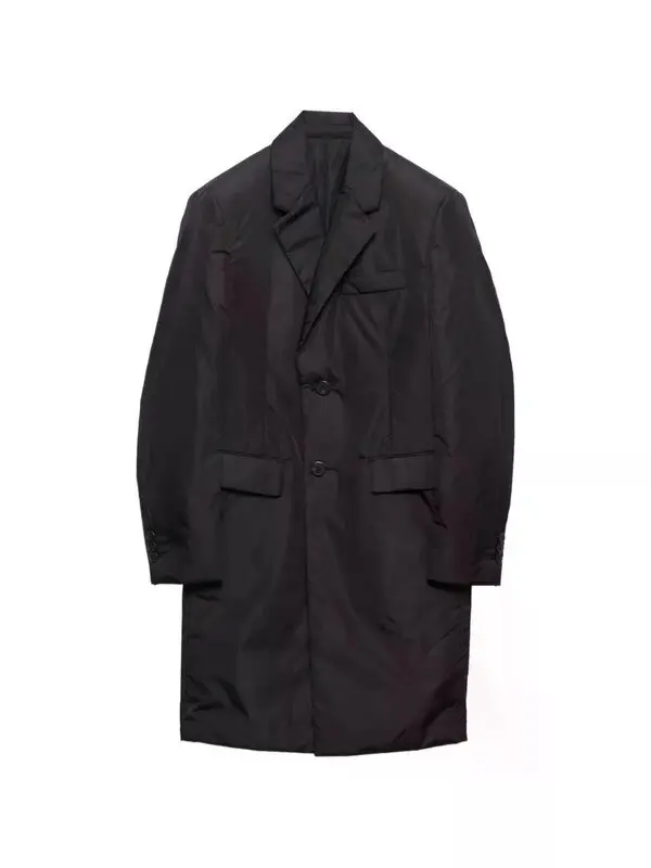 Prada Single-breasted Re-nylon Coat