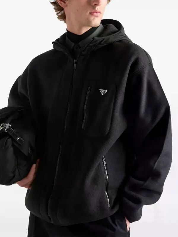 Prada Fleece Blouson Jacket