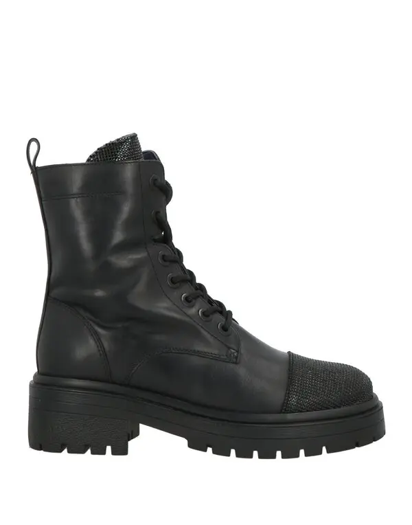 APEPAZZA Ankle Boots Size Leather, Synthetic Material