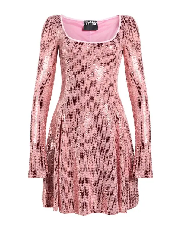 Versace Mini Dress Size Polyamide, Polyester, Elastane - Pink
