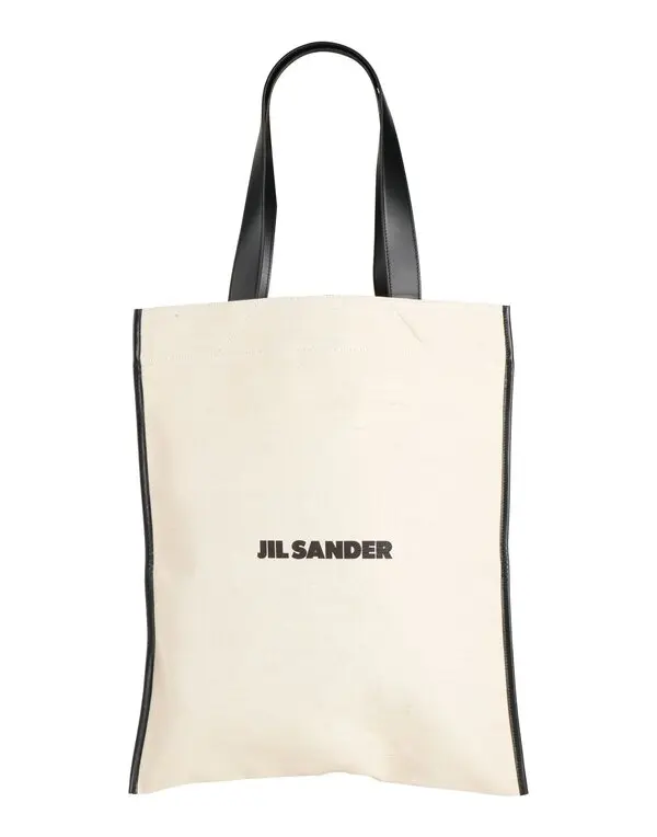 JIL SANDER Handbag Jute, Cotton