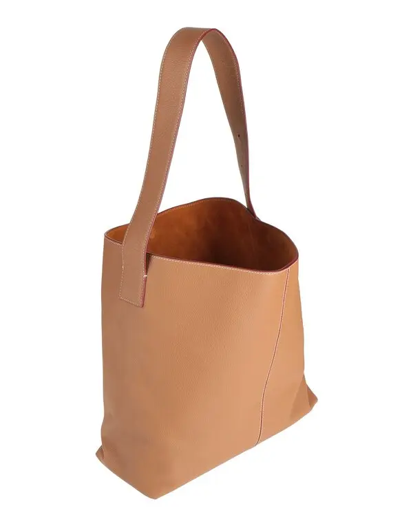 Alexander McQueen Shoulder Bag Tan Leather