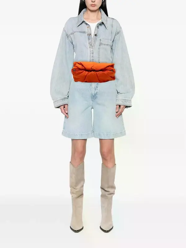 Bottega Veneta 2012-2026 Nylon The Body Pouch Belt Bag