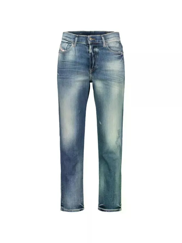 DIESEL® Faded-effect Distressed Jeans