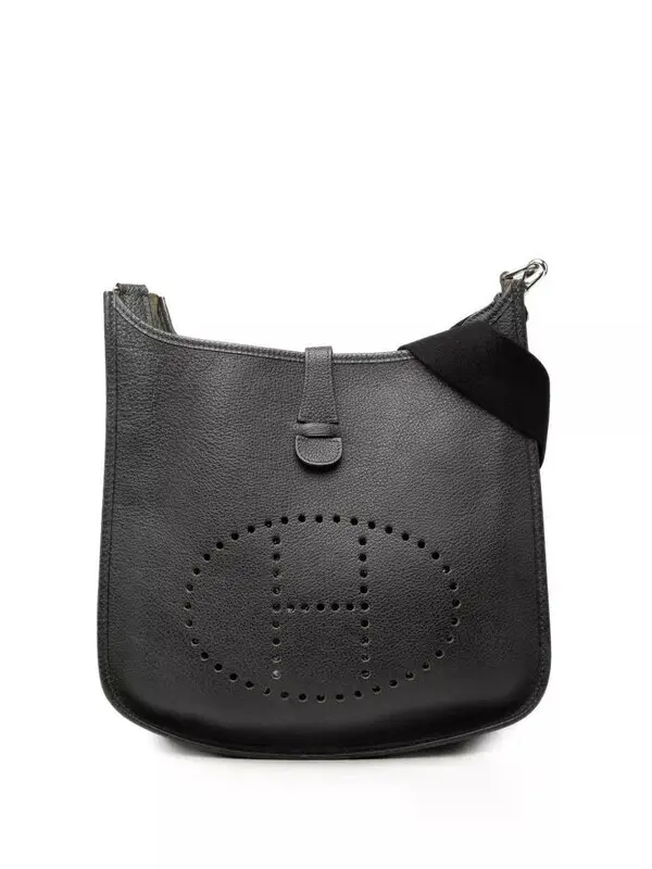 Hermès 1999 Clemence Evelyne I 29 Crossbody Bag - Black