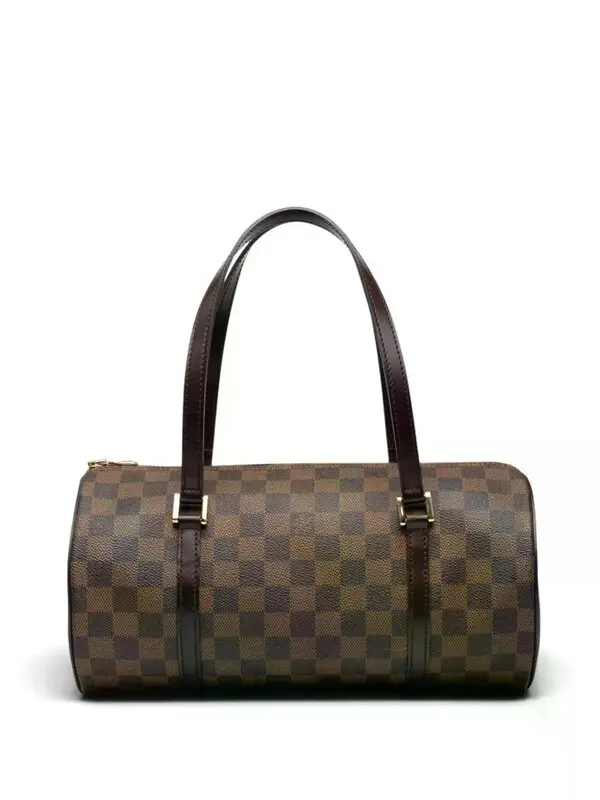 LOUIS VUITTON 2004 Damier Ebene Papillon 30 Handbag