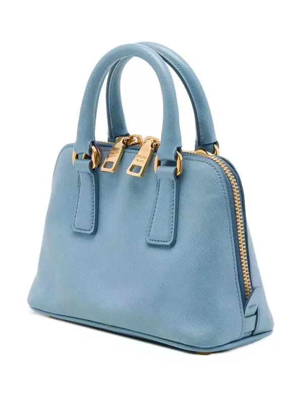 Prada 2000-2013 Mini Saffiano Lux Promenade Satchel