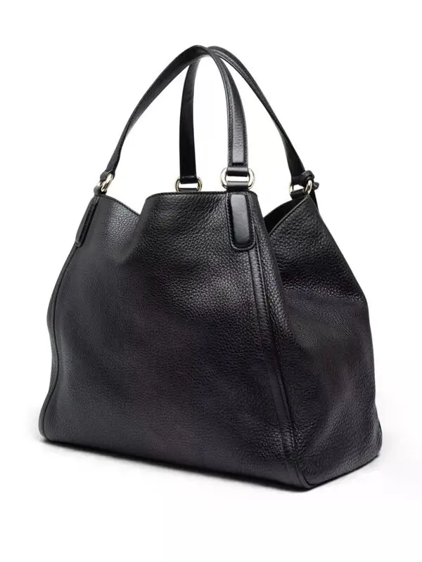 Gucci 2000-2015 Medium Leather Soho Cellarius Tote Satchel