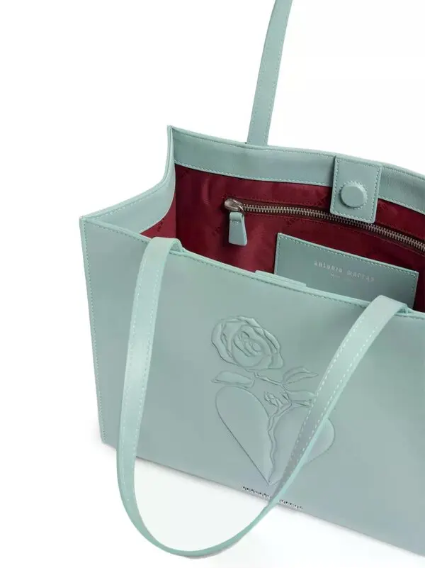 Antonio Marras Core Meu Embossed-leather Tote Bag