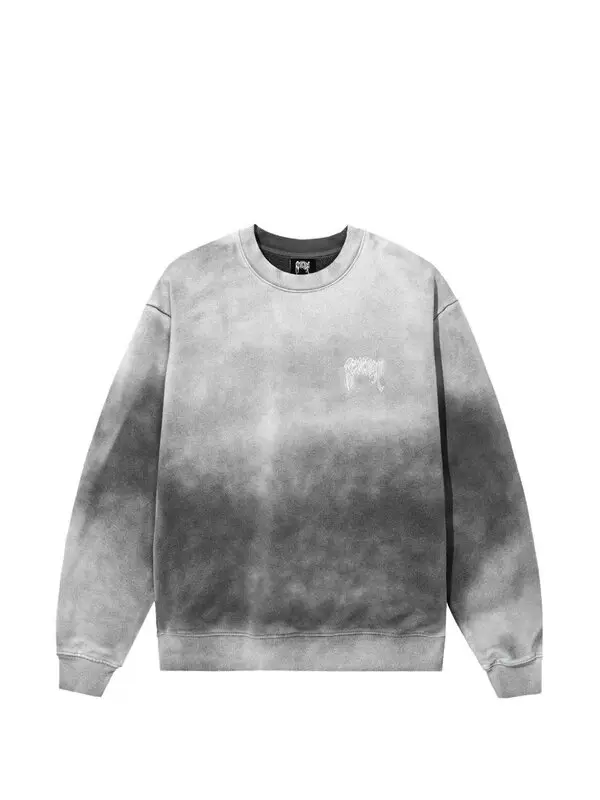 REVENGE Distressed Embroidered Sweatshirt