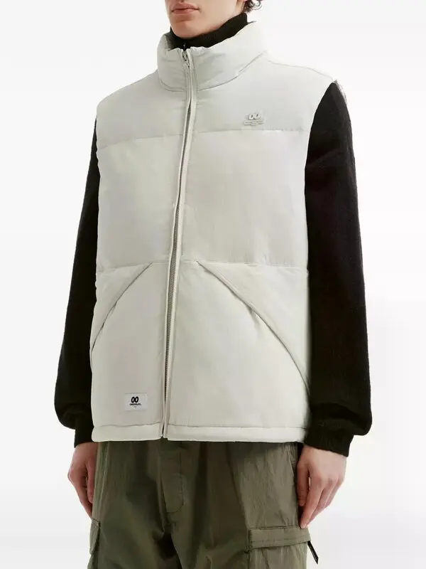 CHOCOOLATE Logo-patch Padded Gilet
