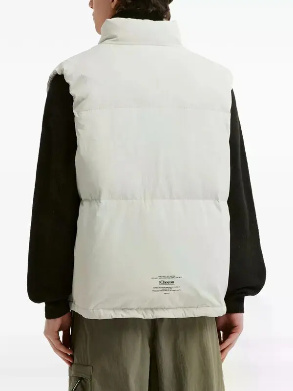CHOCOOLATE Logo-patch Padded Gilet