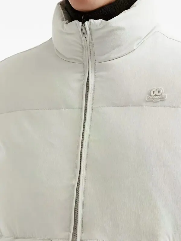 CHOCOOLATE Logo-patch Padded Gilet