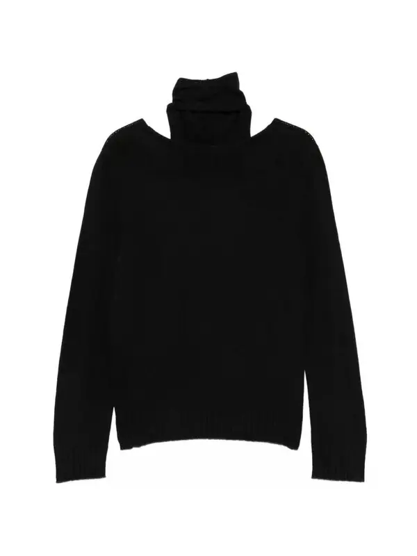 Gimaguas Zante Cut-out Roll-neck Sweater