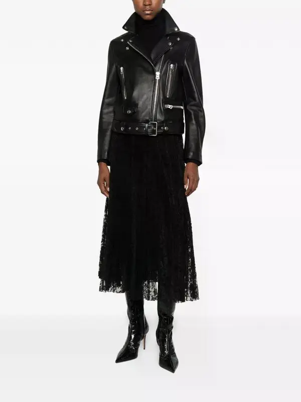 Ermanno Scervino Flower-lace Midi Skirt