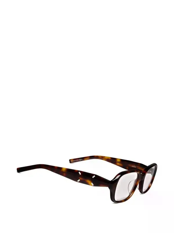 MAISON MARGIELA Four-stitch Tortoiseshell-effect Sunglasses