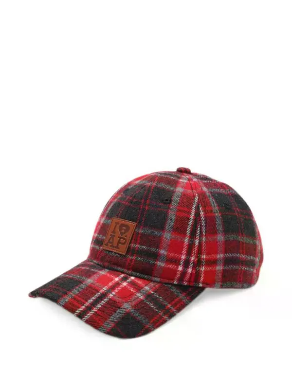 AAPE BY *A BATHING APE Plaid Baseball Cap